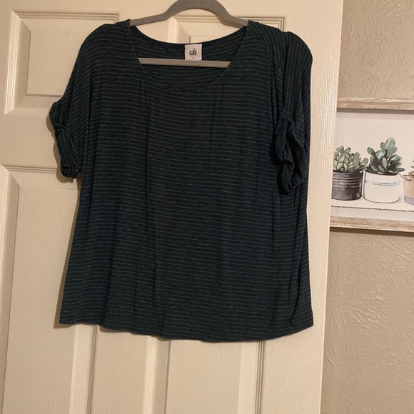 CAbi | Tops | Cabi Green Tee | Poshmark